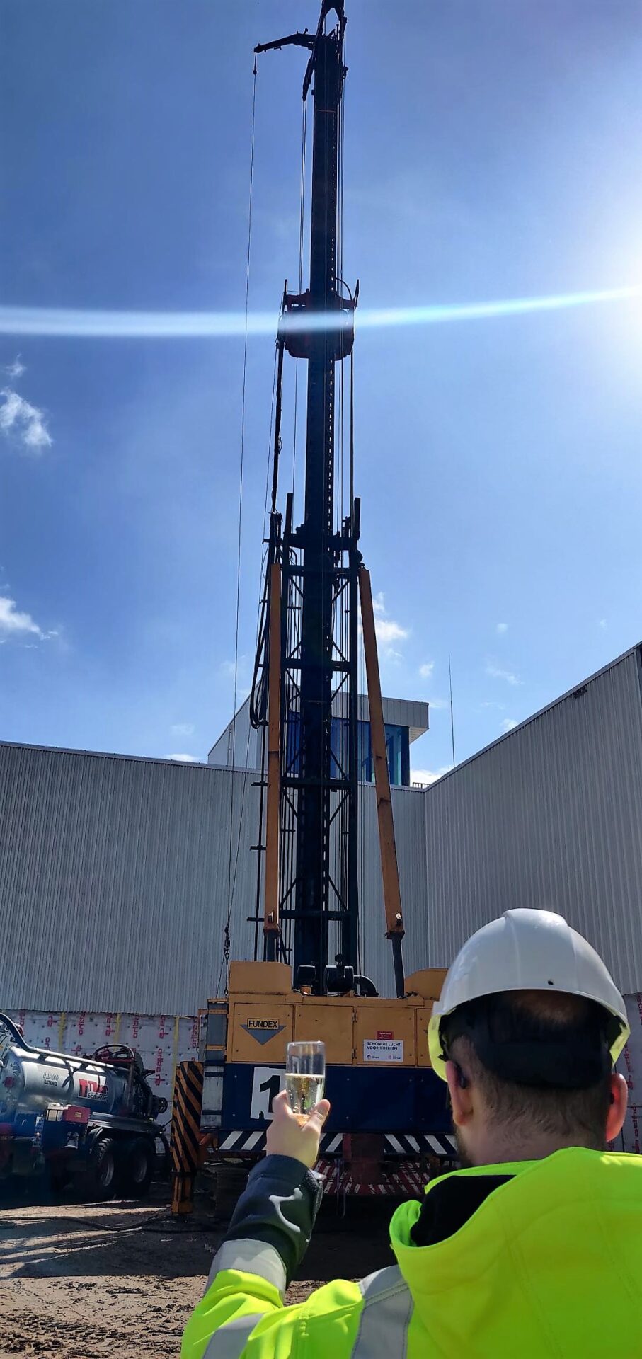 Eerste Paal bij ASML 5L-Extension - BMV - Bouwers met Visie